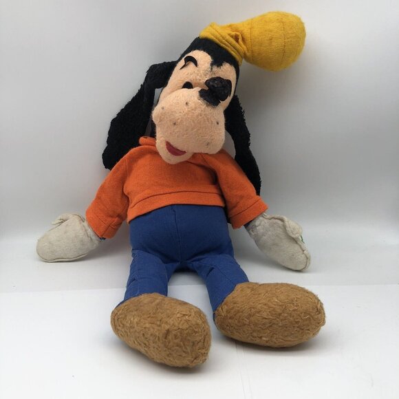 Toys | Vtg Goofy Disney Usa Made Plush Stuffed Animal Walt Disney ...